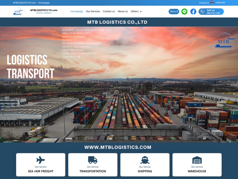 MTB LOGISTICS CO.,LTD We are freight forwarder from Thailand